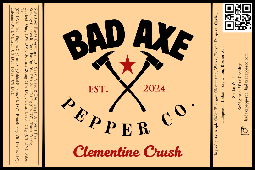 Closed due to unforeseen medical reasons. Reopening Sept 20–30 – Bad Axe Pepper Co